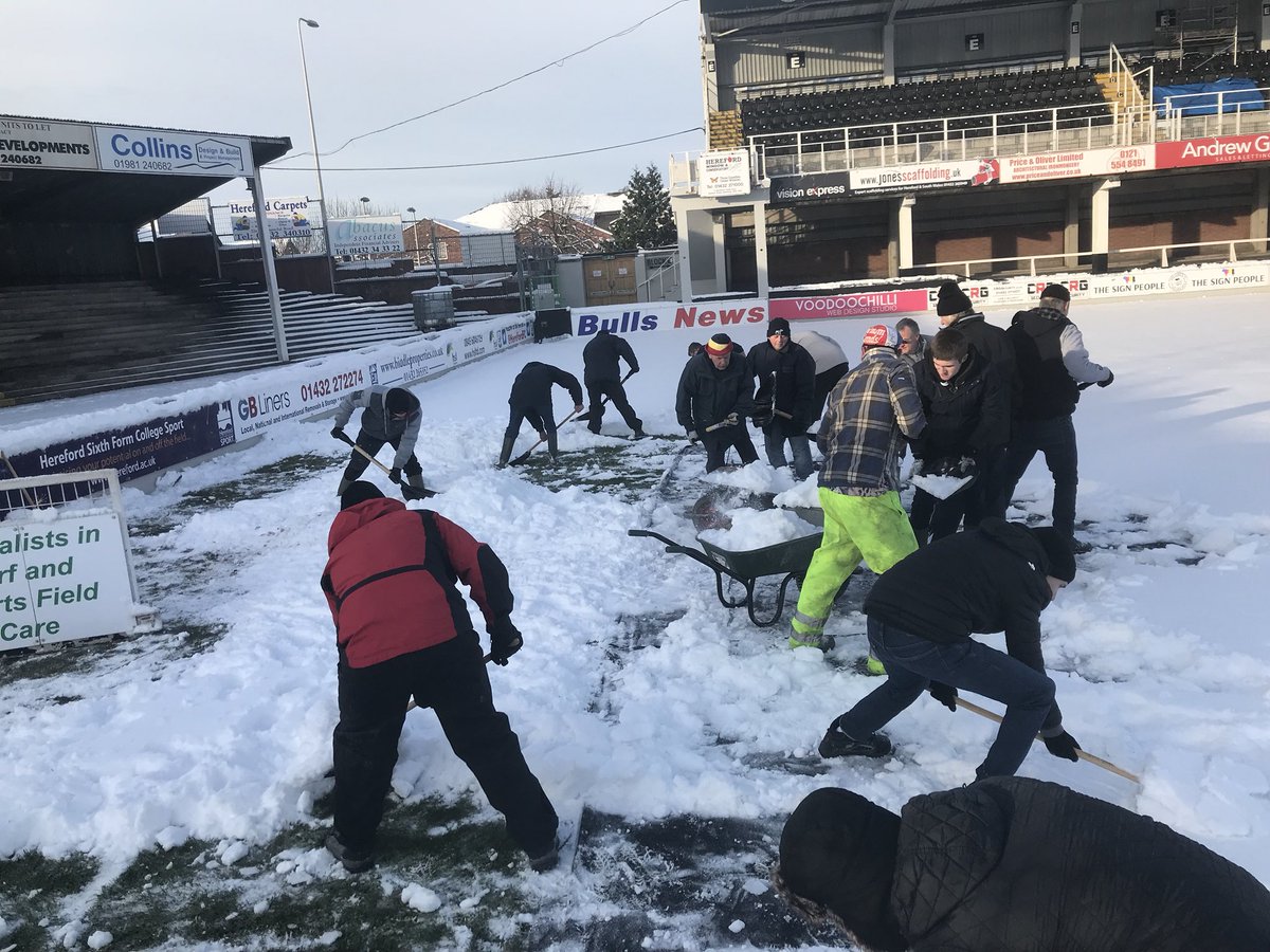 Snow-covered pitch? Snow big deal! - Fan Banter