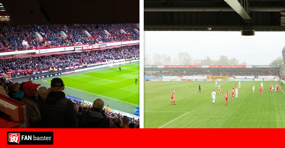 PHOTOS: Away Fans in the Stands - 2nd November - Fan Banter