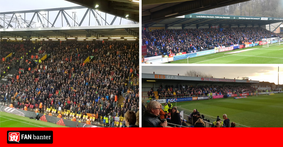 PHOTOS: Away Fans in the Stands - 1st January - Fan Banter