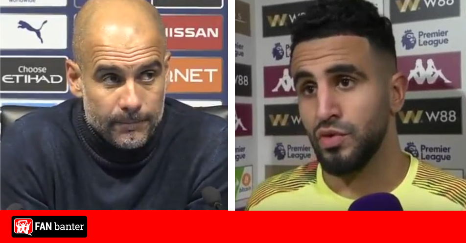 Pep Guardiola says Riyad Mahrez can’t get injured as he has ‘no muscles ...