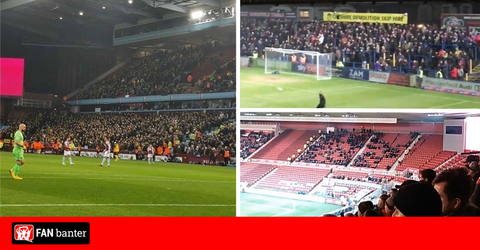PHOTOS: Away Fans in the Stands - 21st January - Fan Banter