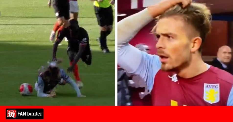 Jack Grealish caught swearing as he breaks Premier League record - Fan ...
