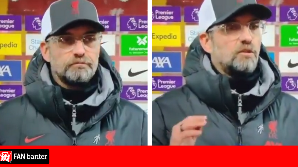 Sky Sports cut Jurgen Klopp's furious interview short - Fan Banter