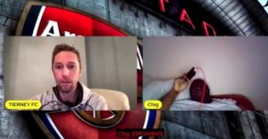Arsenal vlogger accused of 'pleasuring himself' as live stream goes ...