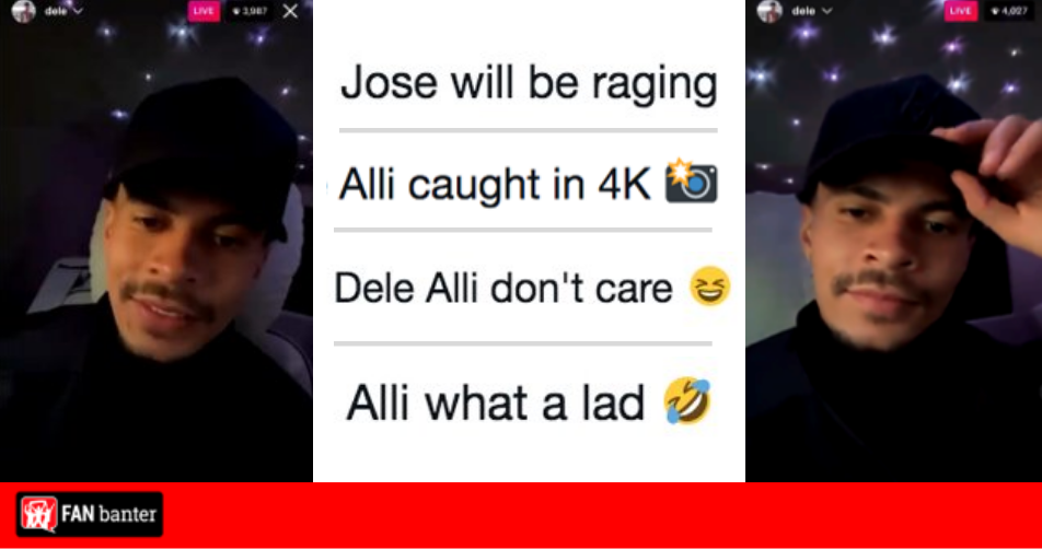 Dele Alli's viral Instagram live video leaves Jose Mourinho angry - Fan ...
