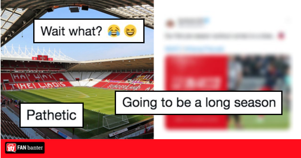 Fans mock Sunderland after seeing tweet on club's official Twitter ...