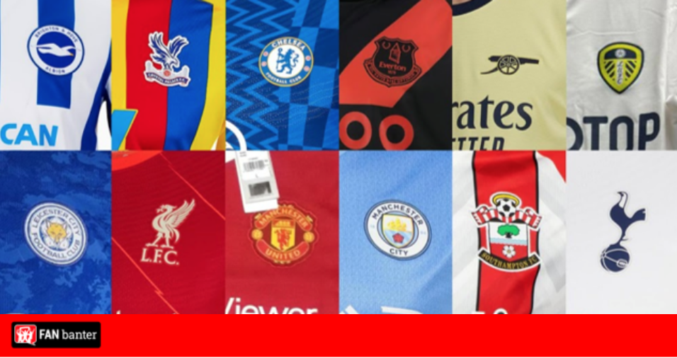 How Premier League clubs' 2021-22 kit prices compare with each other ...