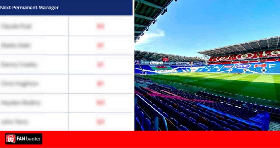 Top six favourites to become new Cardiff manager; leading contender ...