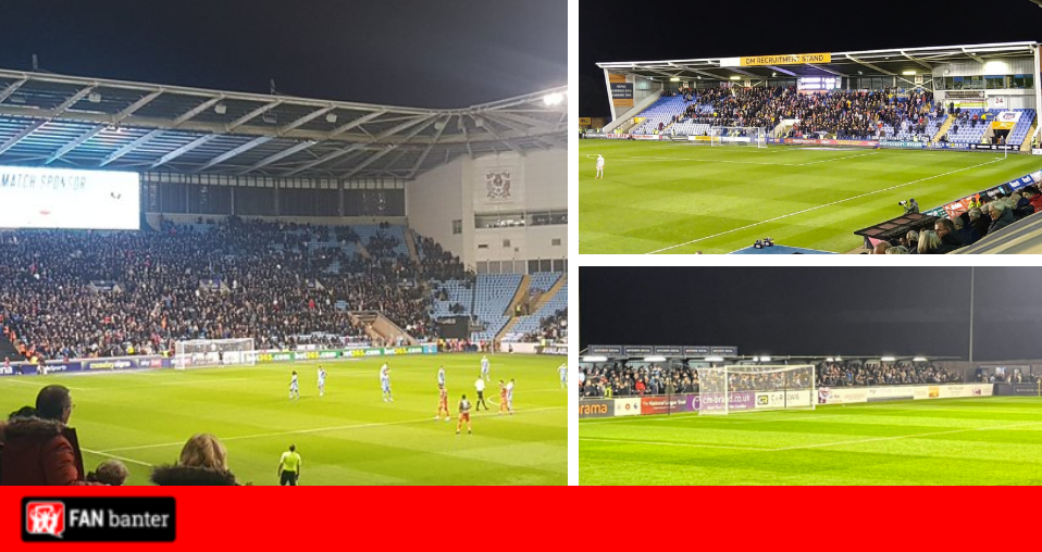 PHOTOS: Away Fans in the Stands - 23rd November 2021 - Fan Banter
