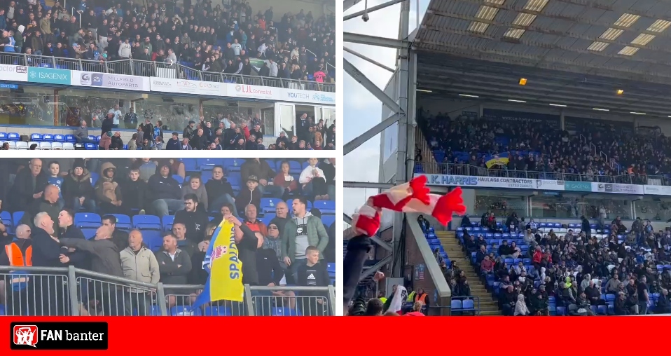 Police look into fight after Nottingham Forest fans unveil flag in ...