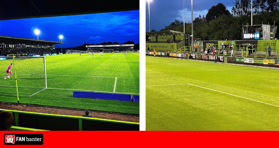 Fans hit back after Twitter users mock attendance for Forest Green and ...