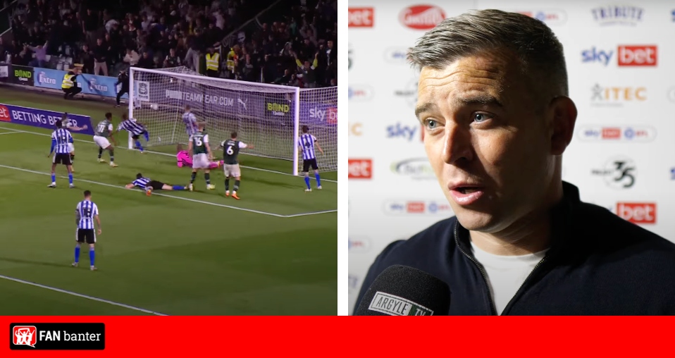 Plymouth manager makes plea to the EFL after controversial decision ...