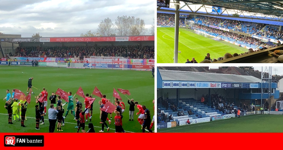 PHOTOS: Away Fans in the Stands - 22nd October 2022 - Fan Banter