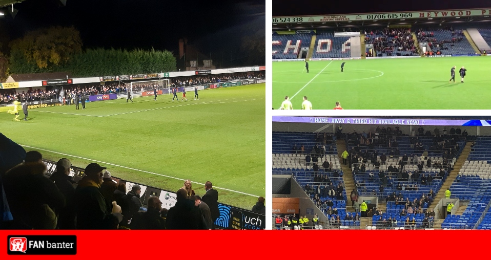 PHOTOS: Away Fans in the Stands - 8th November 2022 - Fan Banter