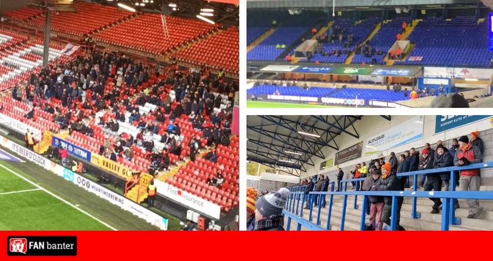 PHOTOS: Away Fans in the Stands – 3rd December 2022 - Fan Banter