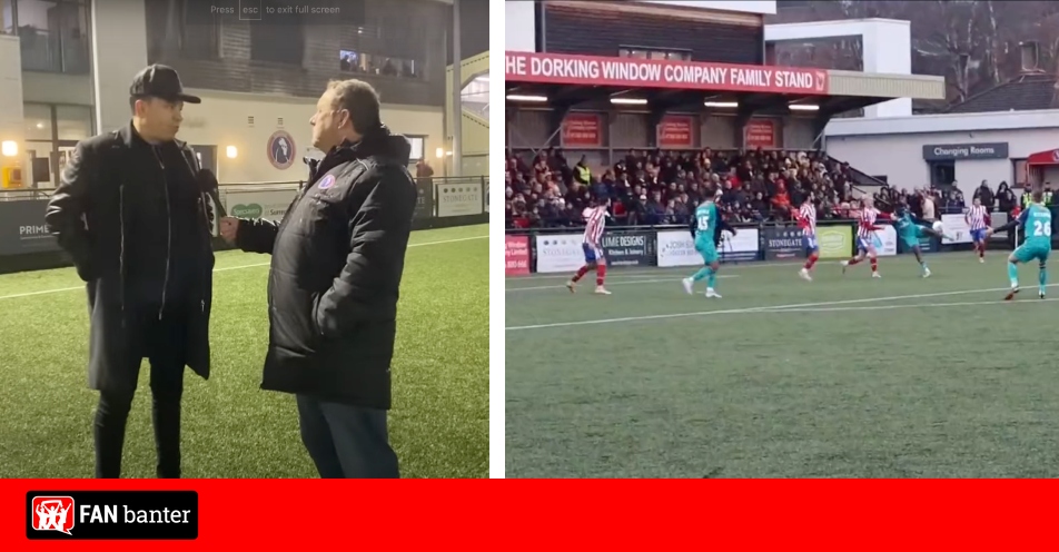 Dorking manager goes viral with honest X-rated verdict on his side ...