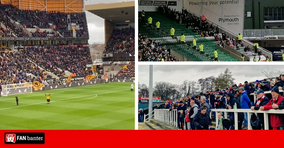 PHOTOS: Away Fans in the Stands – 18th February 2023 - Fan Banter