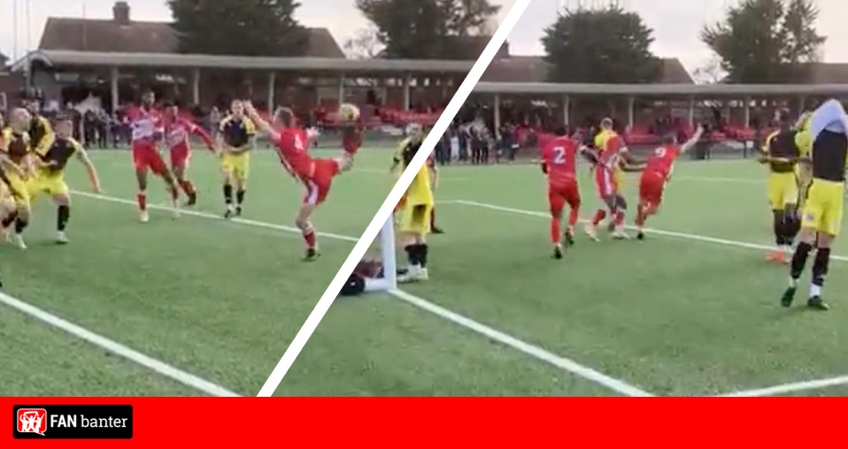 Scorpion kick seals Ramsgate comeback from 3-1 down to 3-3 between 93rd ...