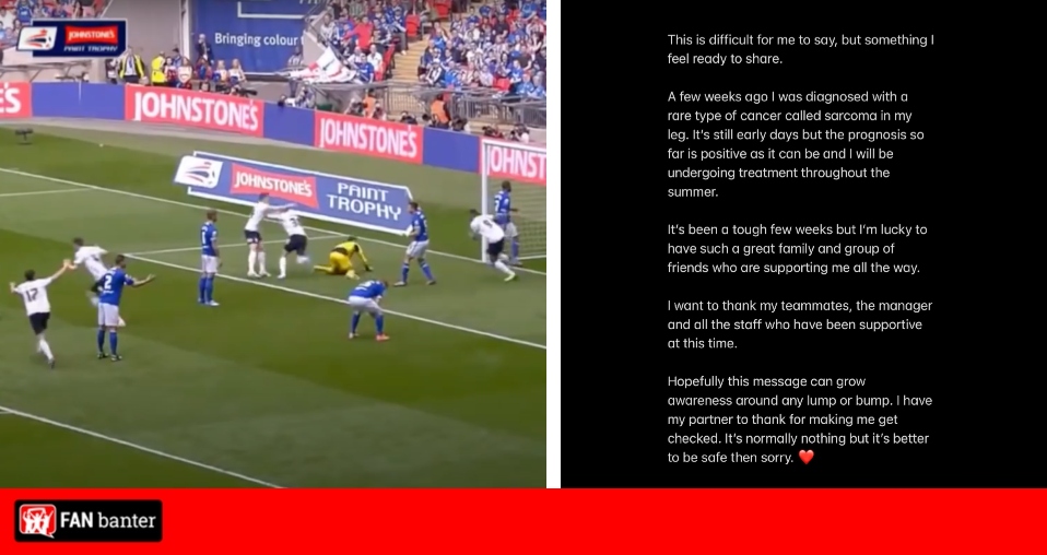 Aldershot player Josh McQuoid announces he's been diagnosed with rare ...