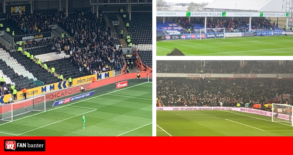 PHOTOS: Away Fans in the Stands – 22nd April 2023 - Fan Banter