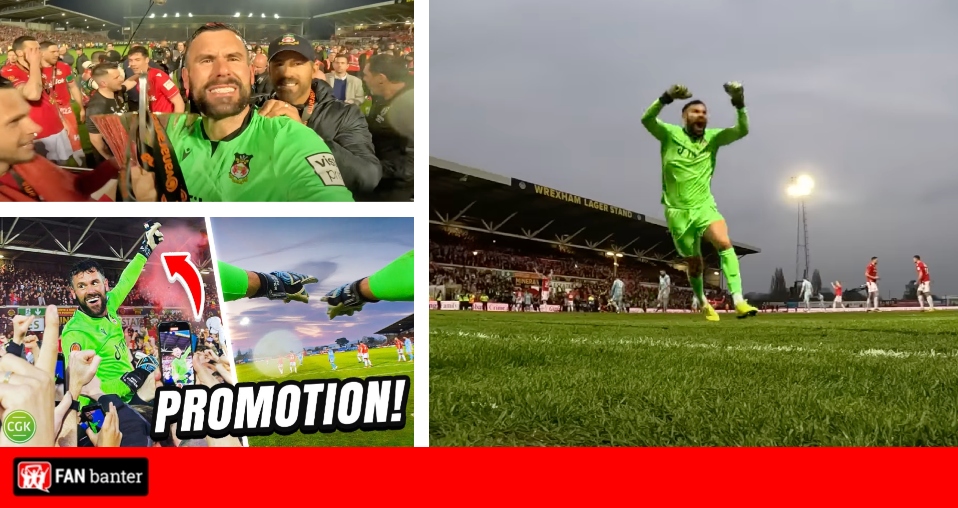 Ben Foster's promotion matchday vlog with Wrexham released with ...