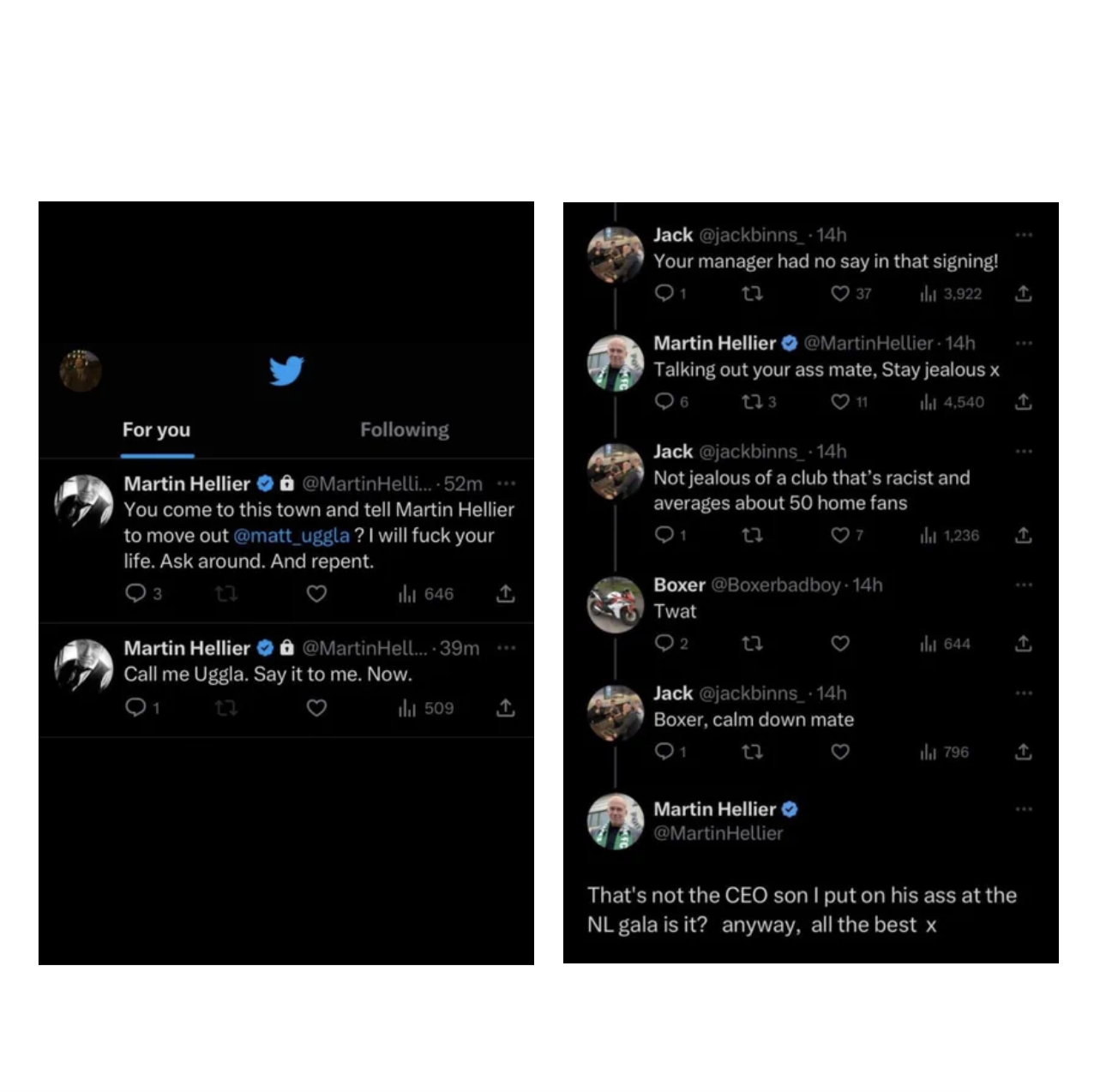 York owner Matt Uggla calls out Yeovil owner Martin Hellier over ...