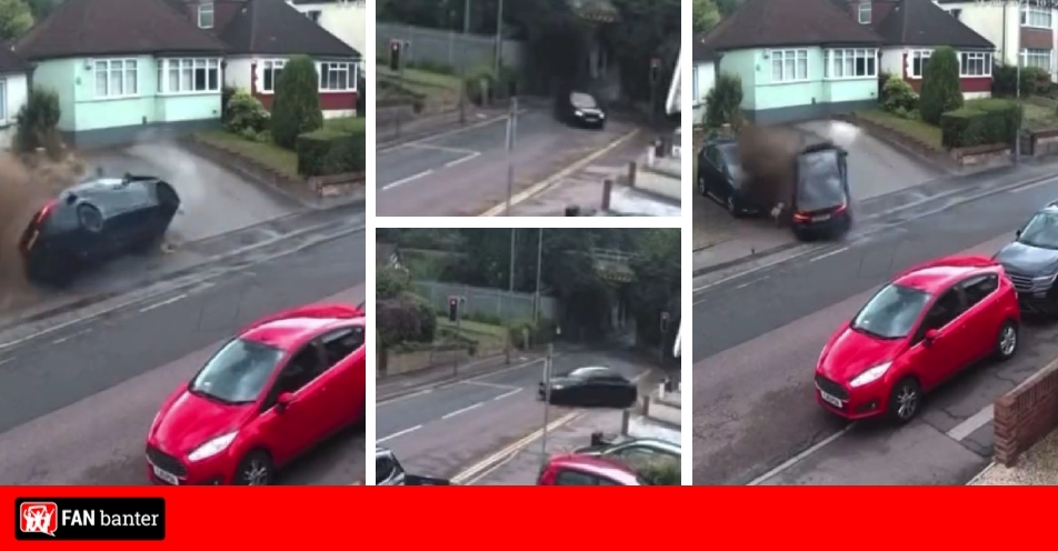 New CCTV footage shows scary moment of Gillingham players in car crash ...