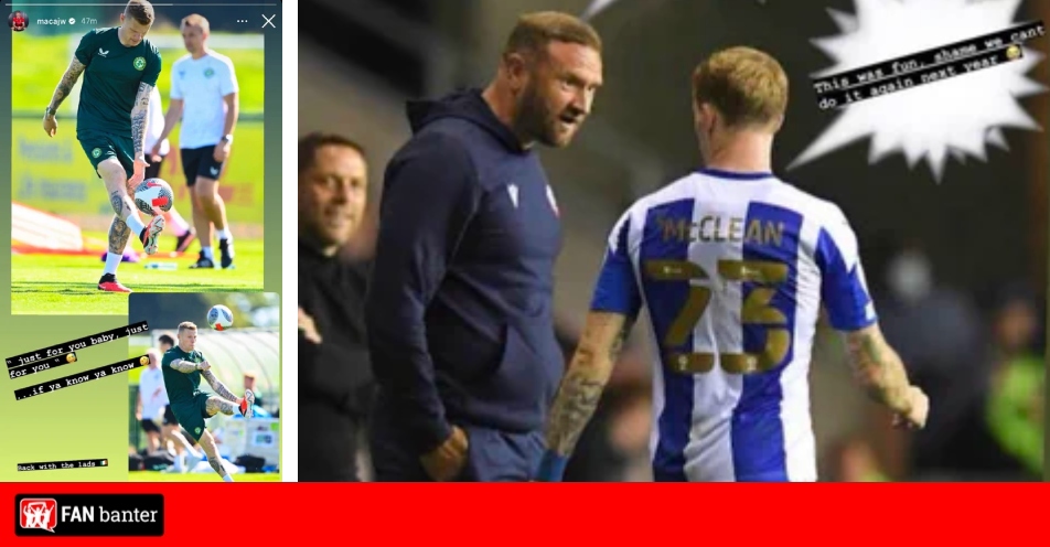 James McClean's Instagram story causes a stir amid his frosty ...