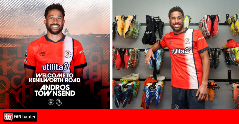 Andros Townsend reveals what made him become Luton Town's newest ...