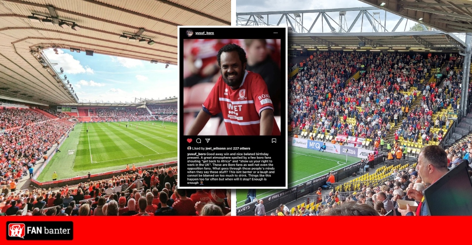 Middlesbrough investigate alleged incident of abuse and discrimination ...