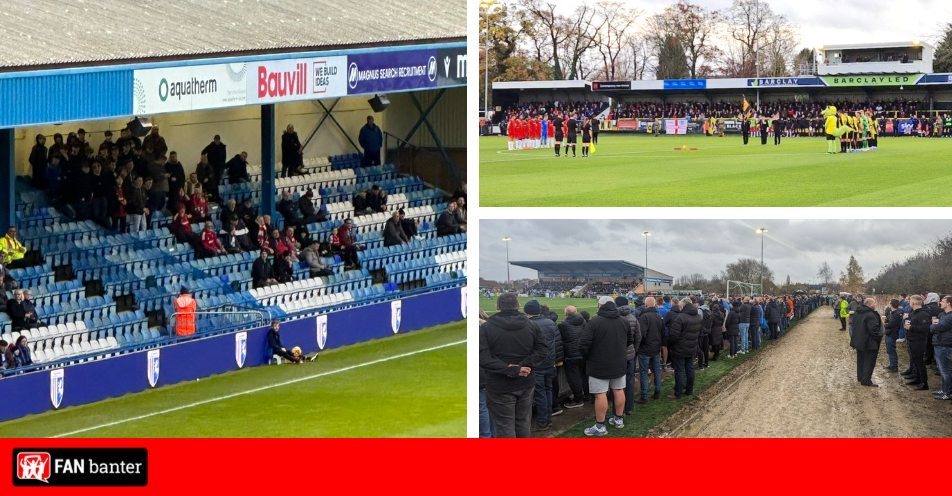 PHOTOS: Away Fans in the Stands – 18th November 2023 - Fan Banter