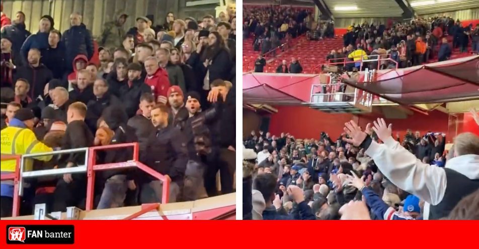 Fans contact police after incident caught on video following Nottingham ...