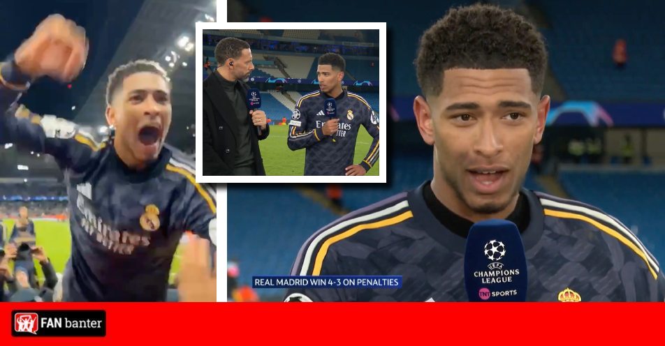 Jude Bellingham earns high praise over eloquent post-match interview as ...