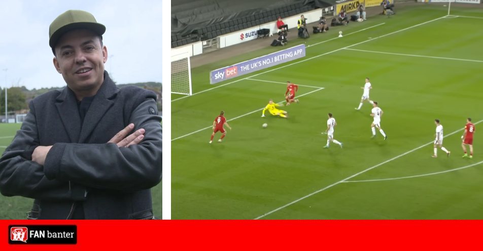 Dorking Wanderers' Marc White goes viral again with digs at MK Dons in ...