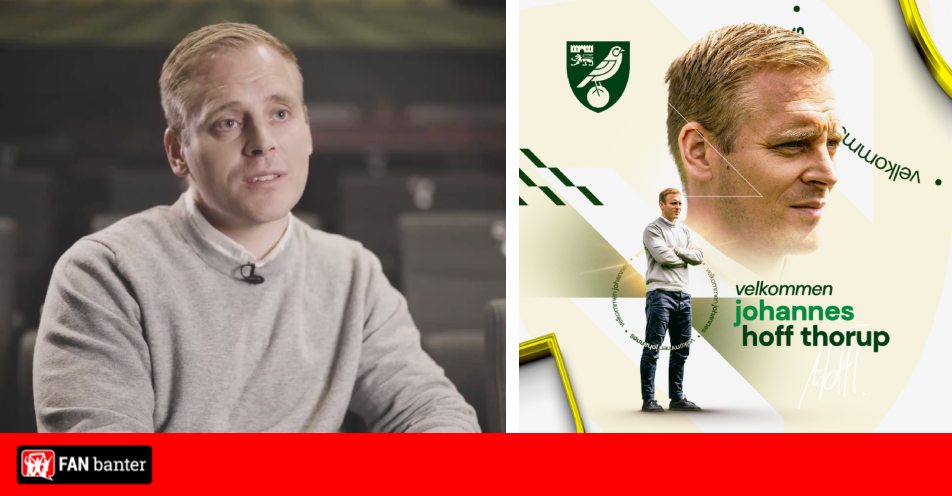 Johannes Hoff Thorup gives first interview as new Norwich head coach ...