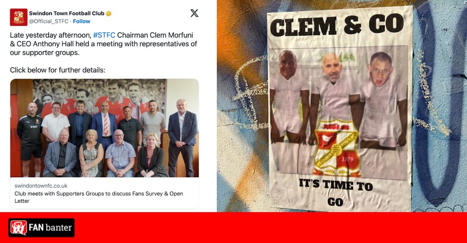 Swindon chairman and CEO meet with Trust, Supporters Groups and ...