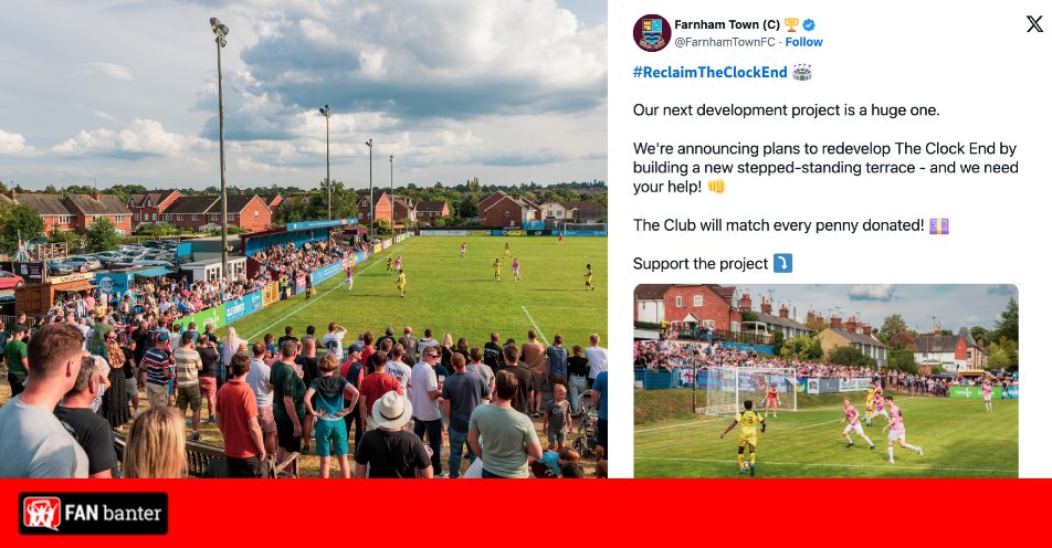 Farnham Town set up fundraiser for 'huge' new stadium development - Fan ...