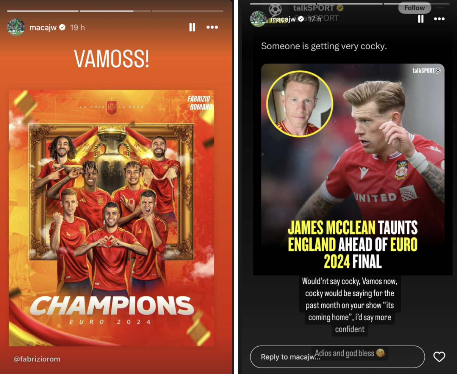 James McClean tries to wind up England fans with message before Euro ...