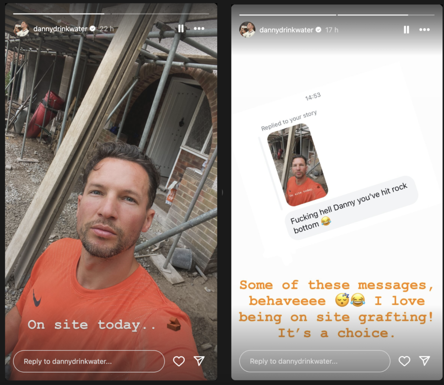 Danny Drinkwater defends decision to work on building sites after ...