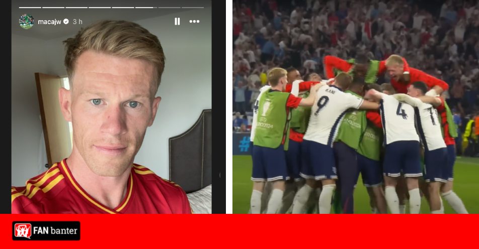 James McClean tries to wind up England fans with message before Euro ...