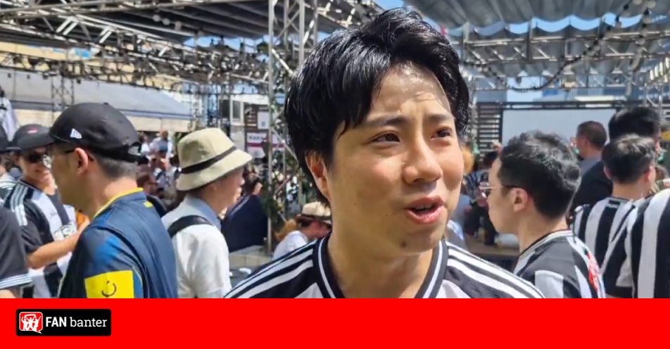 Newcastle fan in Tokyo gives the best reason ever heard to start ...