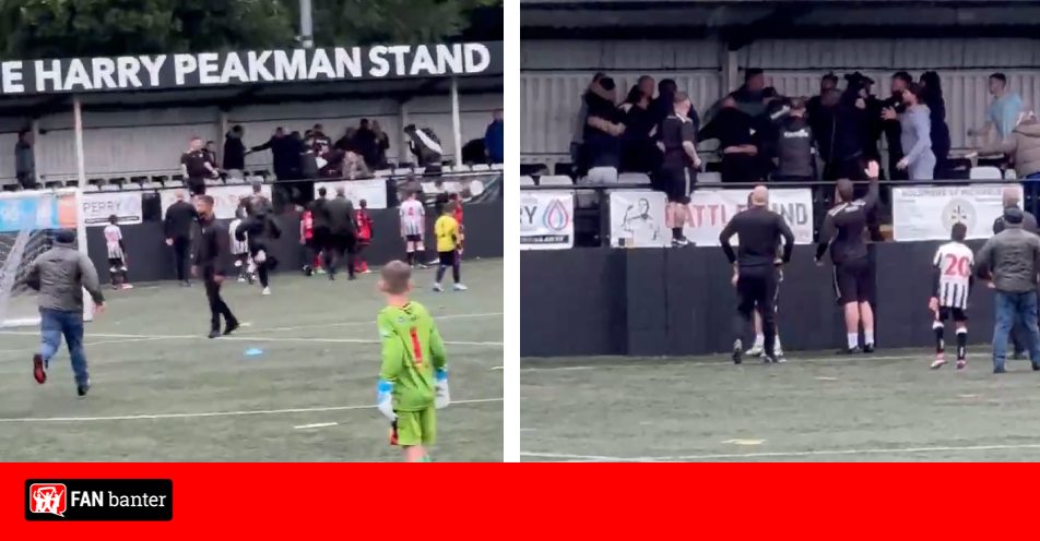 Police called after fight breaks out in the stands of under 10s match ...