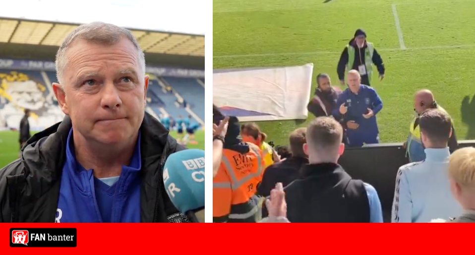 Mark Robins sends message to ‘one or two’ fans who took issue with him ...