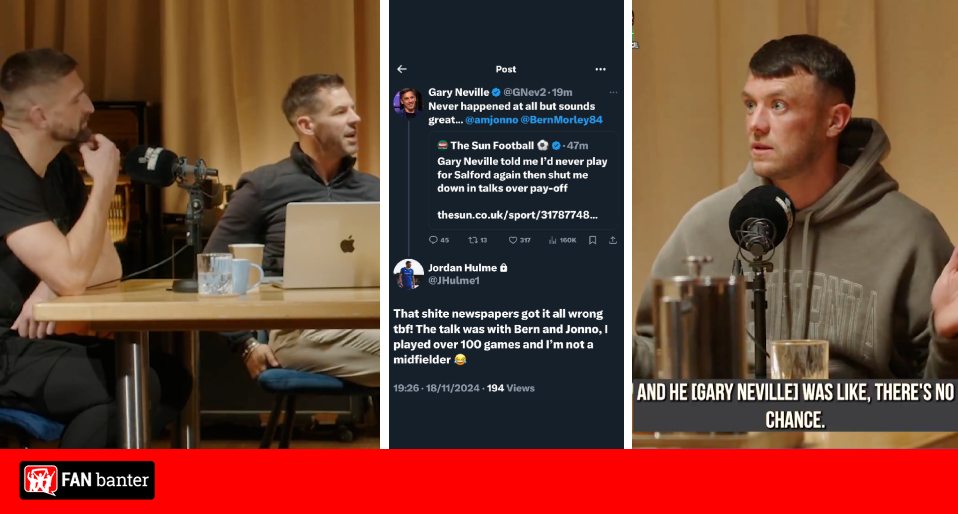Jordan Hulme 'getting wires crossed' over claims of his Salford exit as ...