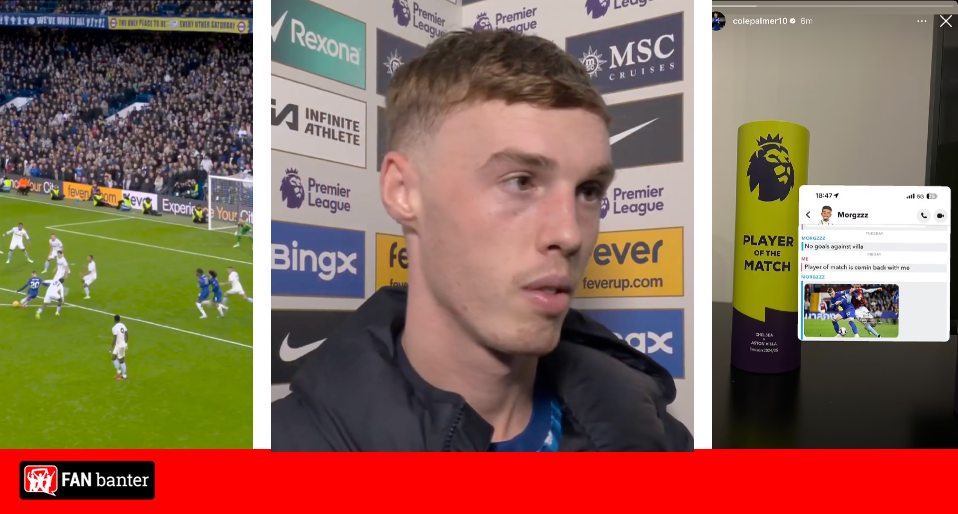 Cole Palmer goes viral with amusing interview and cheeky dig in convo ...