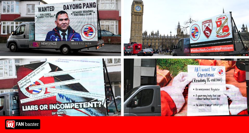 Reading fans continue protest and post letter to CEO with concerns ...