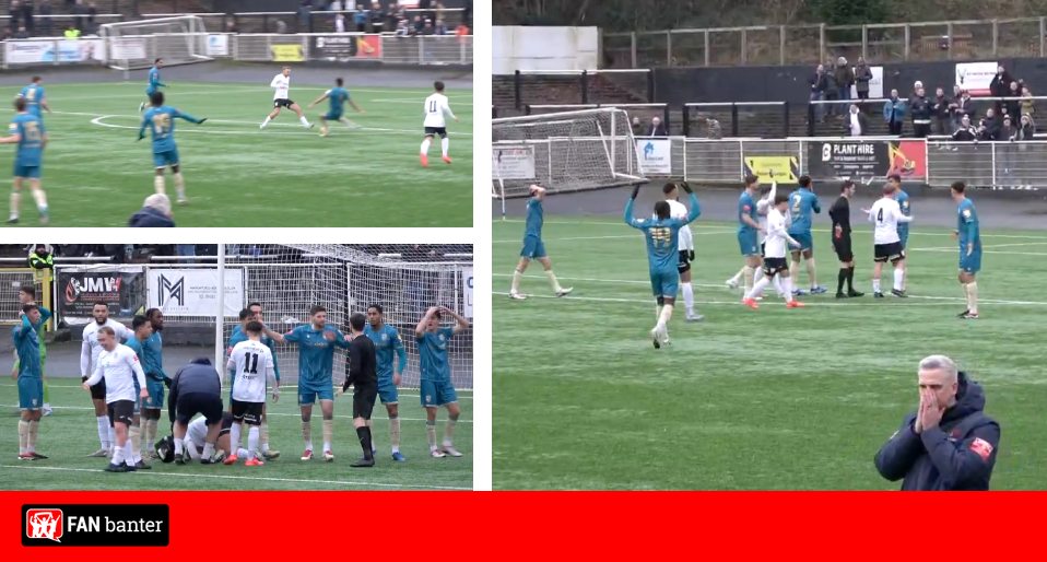 'Game has gone' - Walton & Hersham in disbelief with decision fans call ...