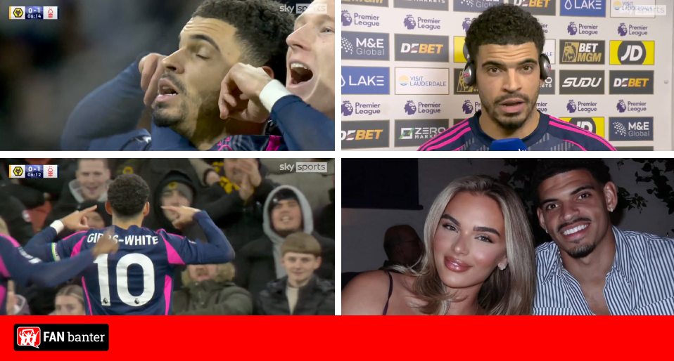 Morgan Gibbs White gives perfect response to 'sick taunts' from Wolves ...