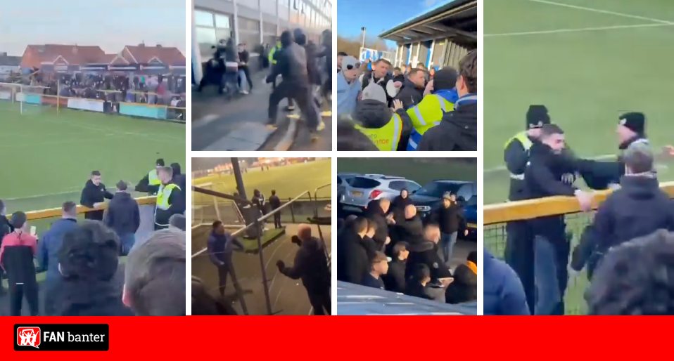Fans slammed after videos emerge of trouble at EFL and non league ...