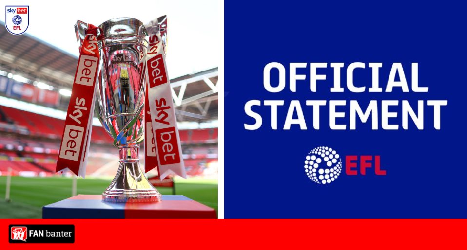 Time and dates confirmed by the EFL for the end of 2024/25 season ...